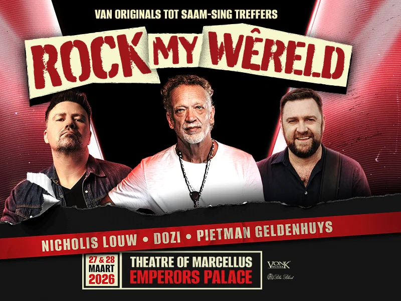 Theatre of Marcellus, Emperors Palace offers amazing live music, comedy ...